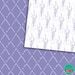 Lavender Digital Paper lavender Doodle Paper Floral Digital Paper Pack ...