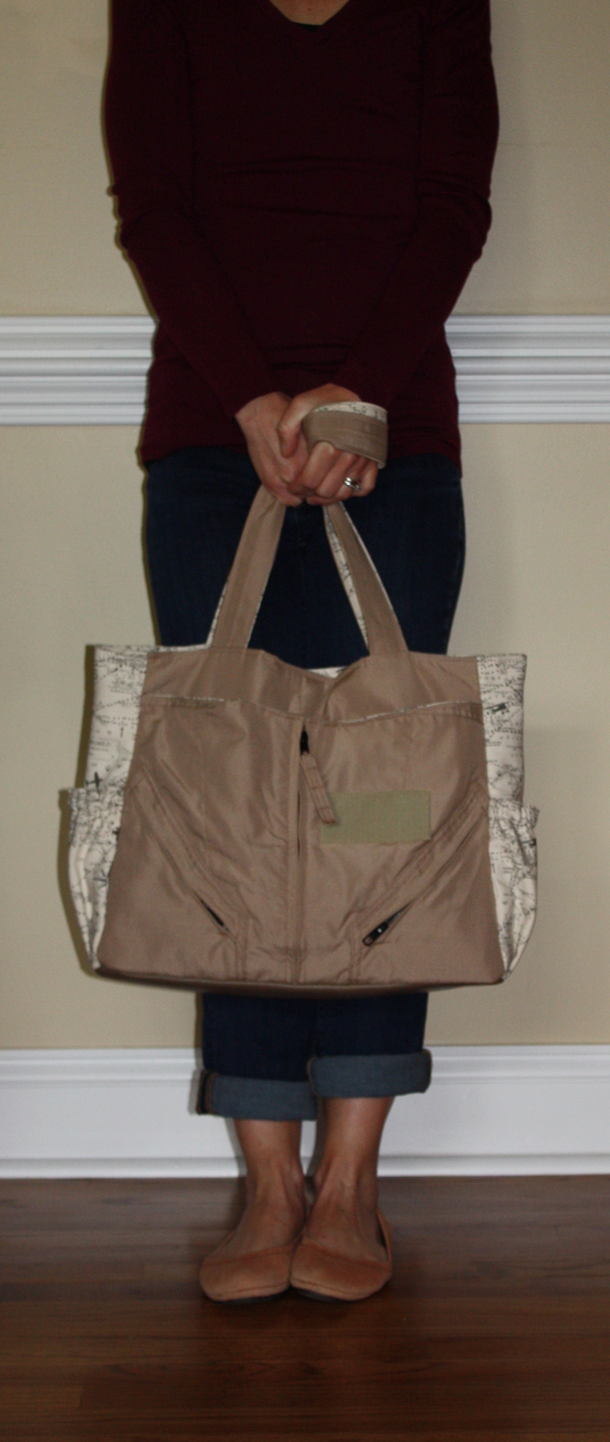 Flight Suit Purse Military Uniform Tote Bag Handbag Made - Etsy