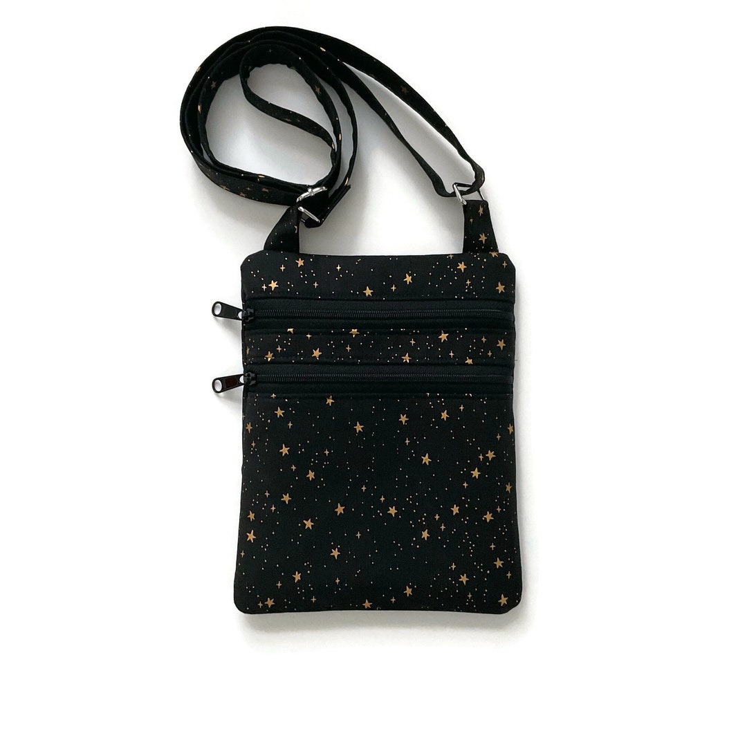 Stars Purse Night Sky Small Zipper Bag Star Outer Space Lightweight ...
