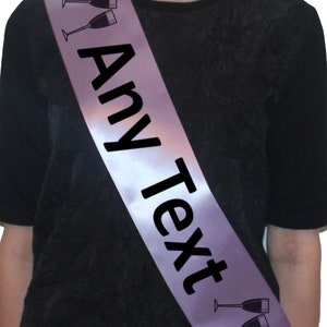 Personalised School Leavers Sash End of Year Award Sashes Funny Gift ...