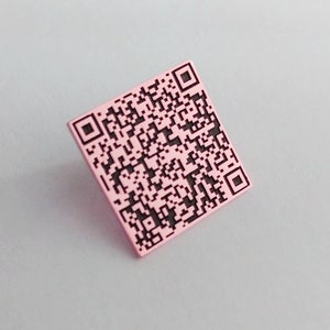 Custom Linkedin Qr Code Pin - Etsy
