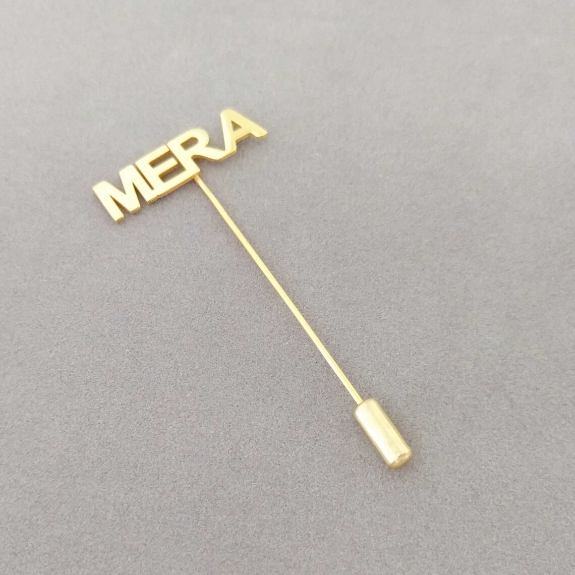 Personalized Name Lapel Pin for Men or Women Monogram Lapel - Etsy