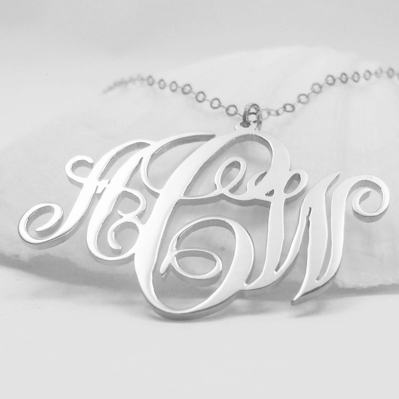 Large Monogram - Etsy