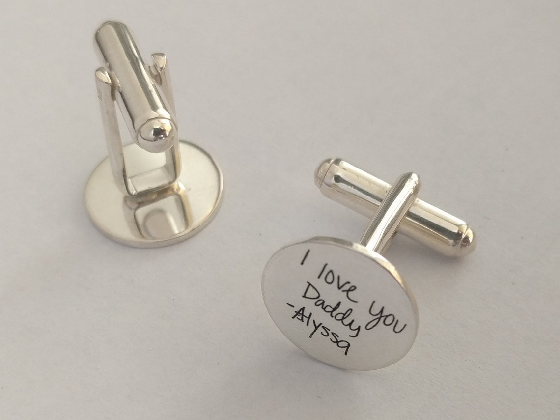 Custom Cufflinks for Dad Wedding Cufflinks Custom - Etsy