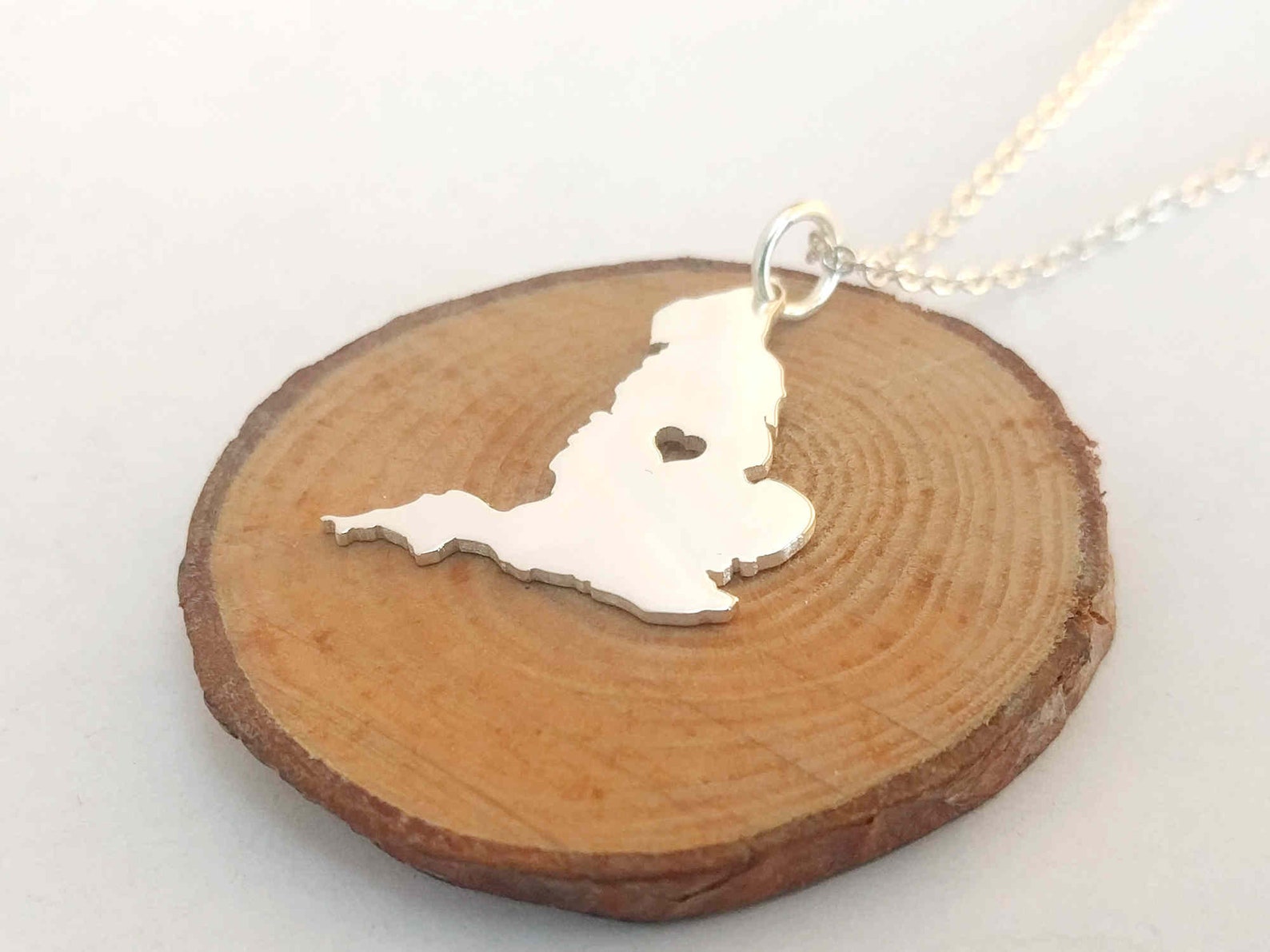 Personalized England Necklace England Map Necklace England | Etsy