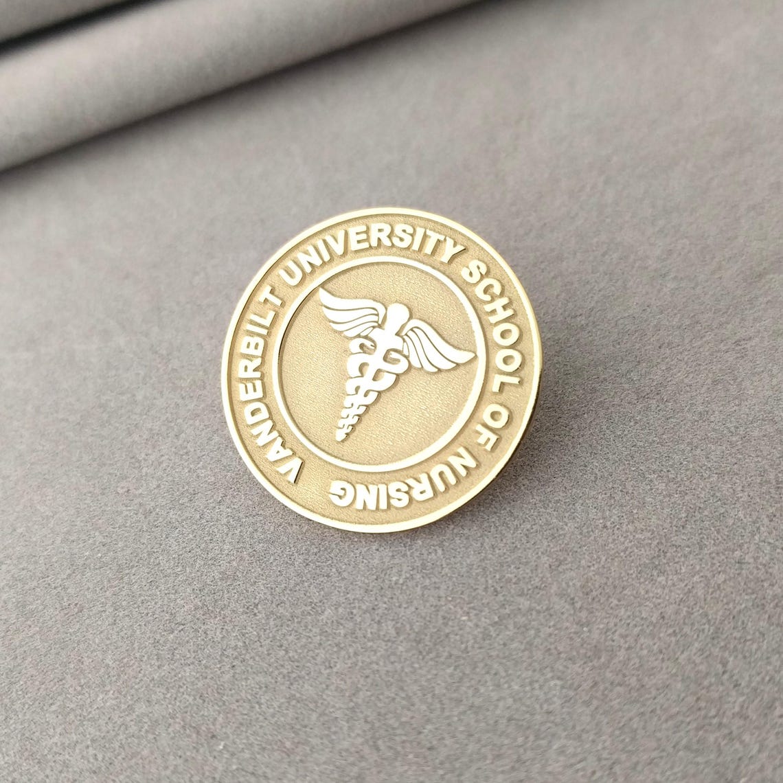 Custom Medical Caduceus Nursing College Lapel Pin, Caduceus Lapel Pin ...