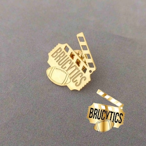 Your Logo Shaped Lapel Pin, Corporate Logo Lapel Pin, Personalized ...