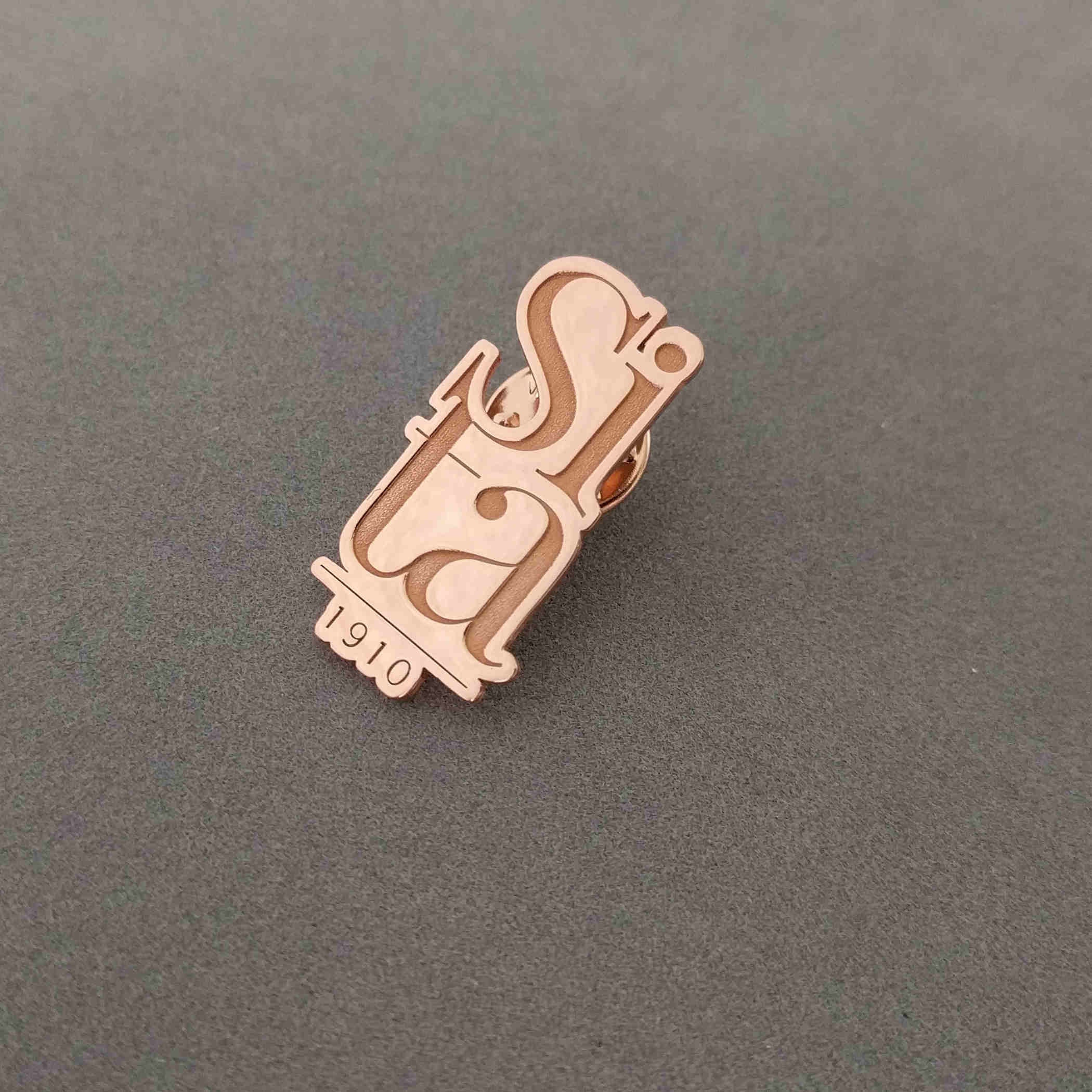 Your Logo Shaped Lapel Pin, Corporate Logo Lapel Pin, Personalized ...