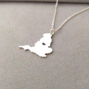 Personalized England Necklace, England Map Necklace, England Shaped ...