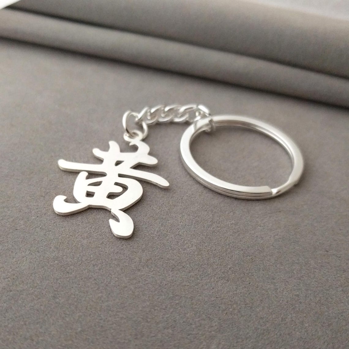 Chinese Surname Keychain, Chinese Last Name Keyring,personalized ...
