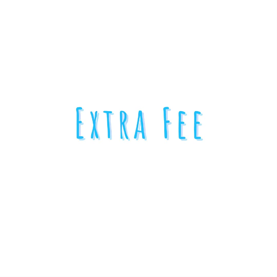 Extra Fee - Etsy Australia