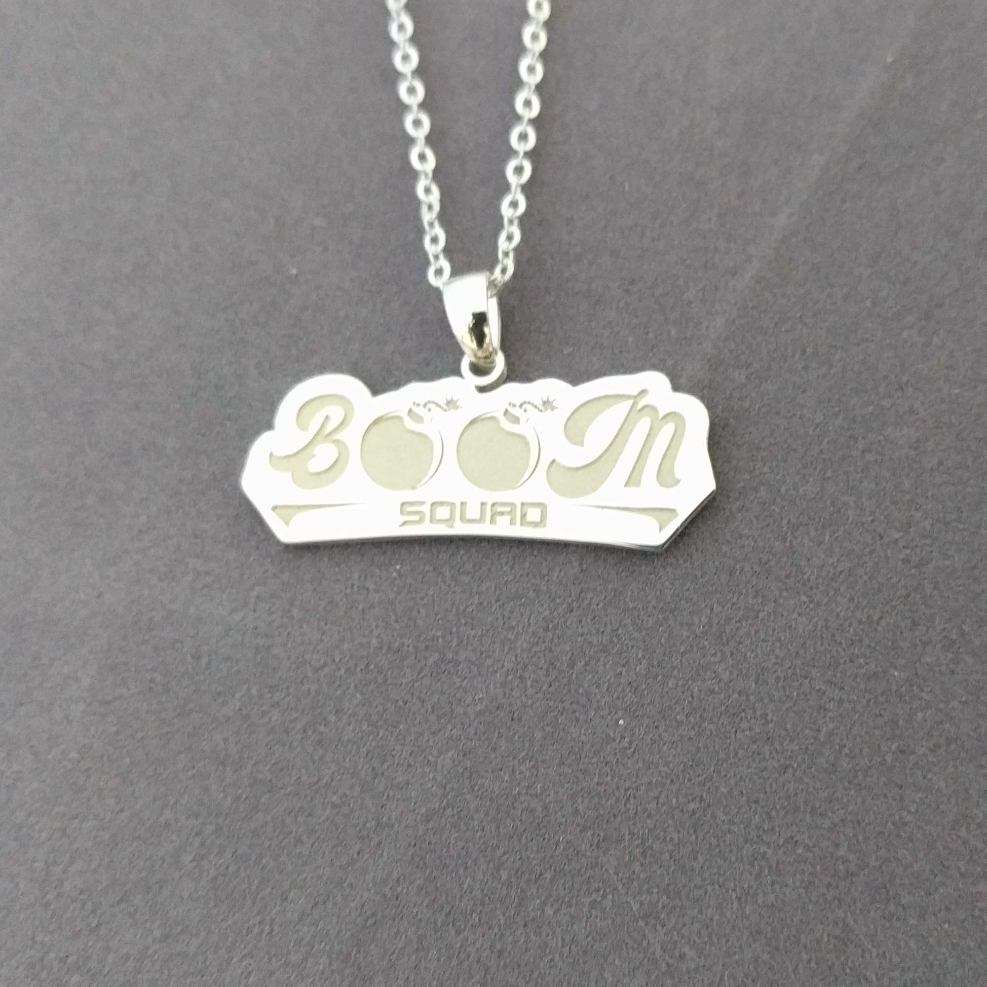 Custom Logo Necklace, Special Necklace, Company Logo Necklace, Portrait ...