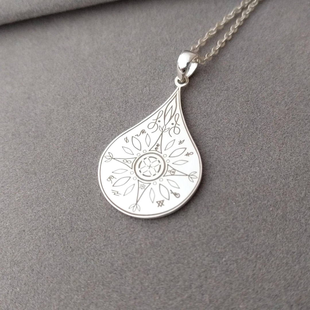 Eckasha Necklace, Eckasha Symbol Necklace, Eckasha Code Necklace ...