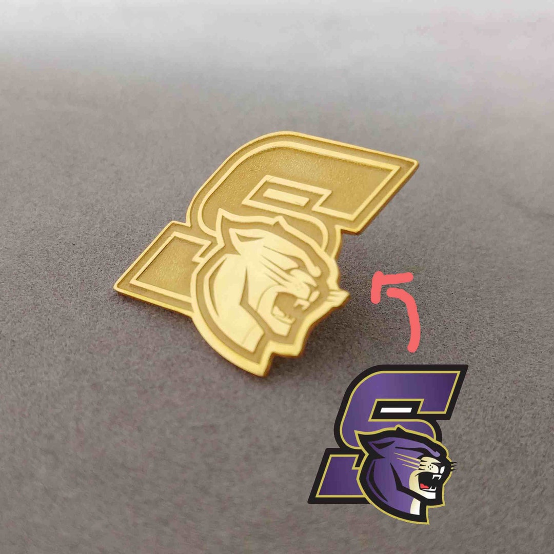 Your Logo Shaped Lapel Pin Corporate Logo Lapel Pin - Etsy
