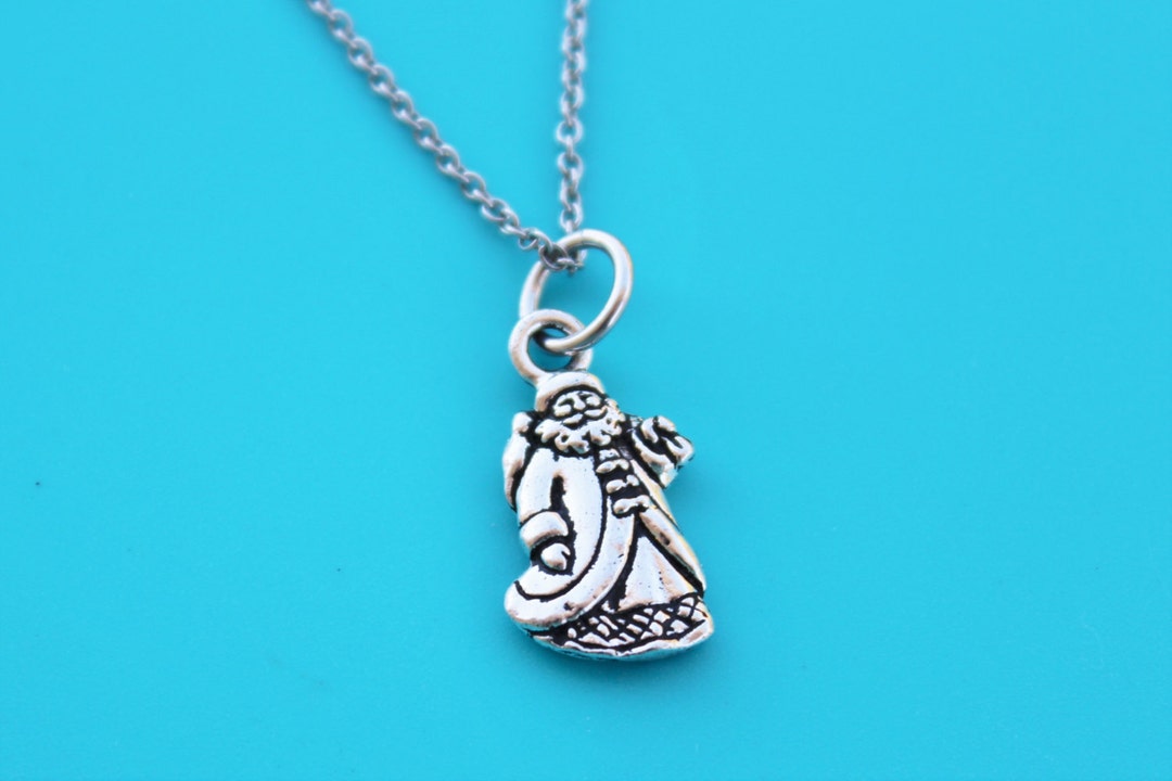 SANTA CLAUS Stainless Steel Necklace,santa,santa Claus,st Nick,st ...