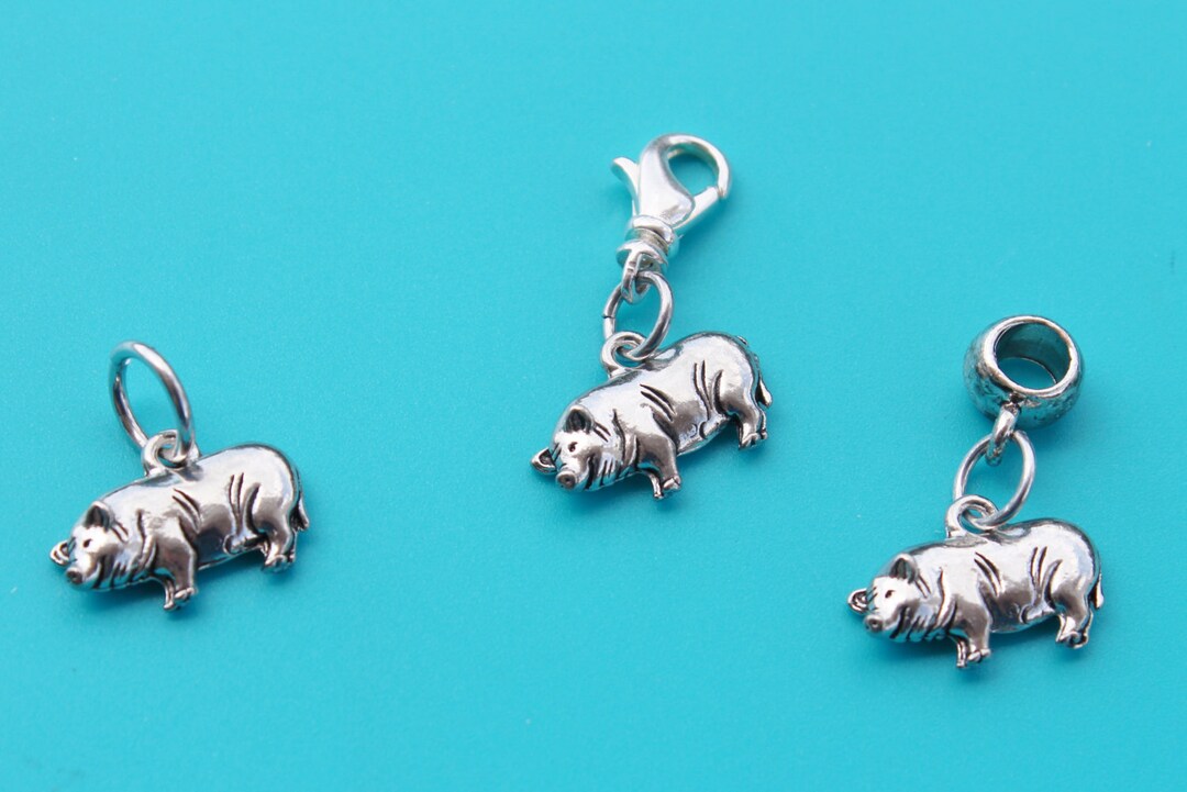 Dikke buik varken charme, rits Trek Euro kraal, charme bengelen ...