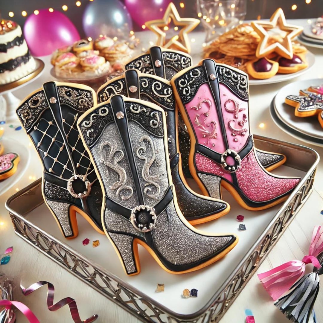 Southwest Cowgirl High Heel Boot Cookie Cutter STL *5 Sizes* - Etsy