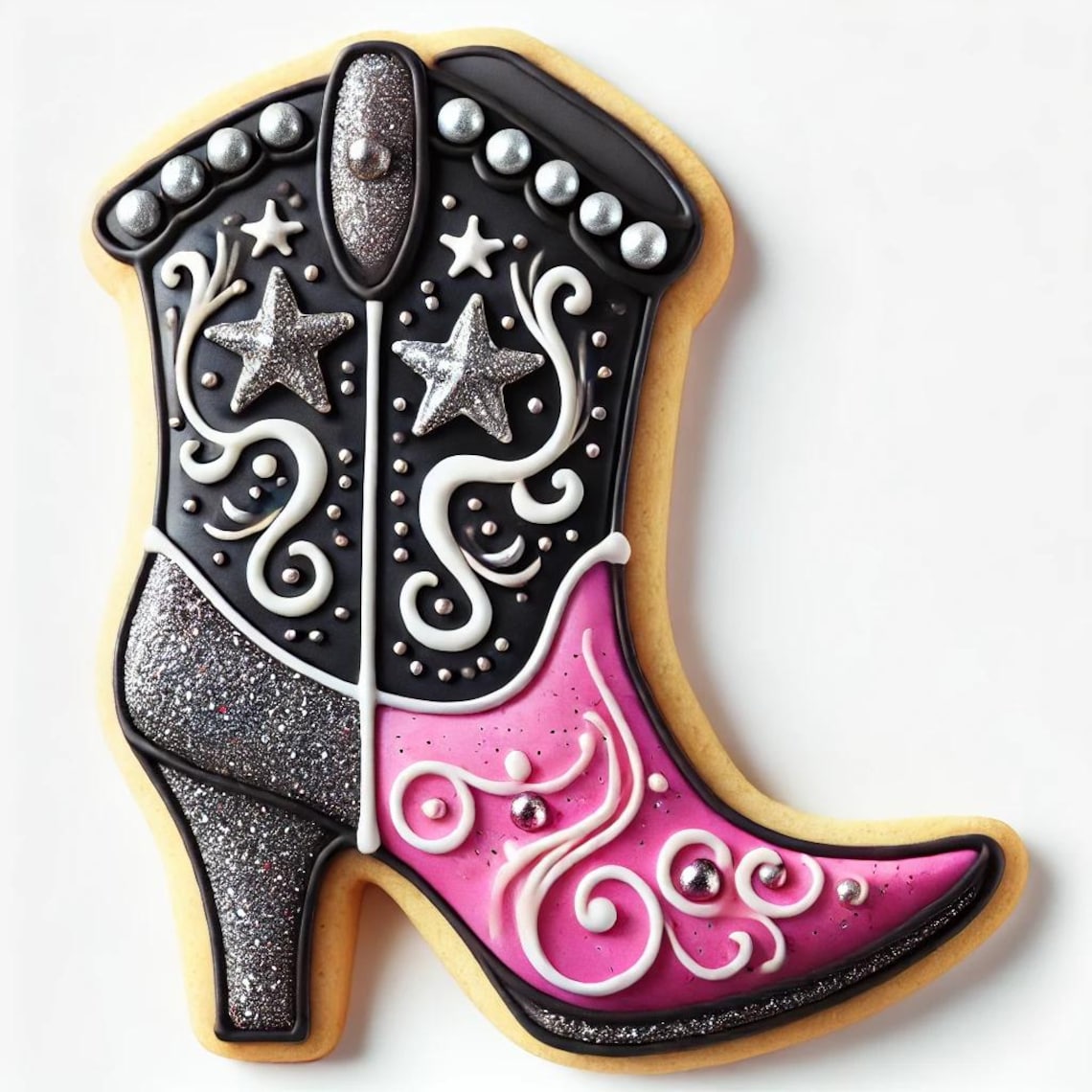 Southwest Cowgirl High Heel Boot Cookie Cutter STL *5 Sizes* - Etsy