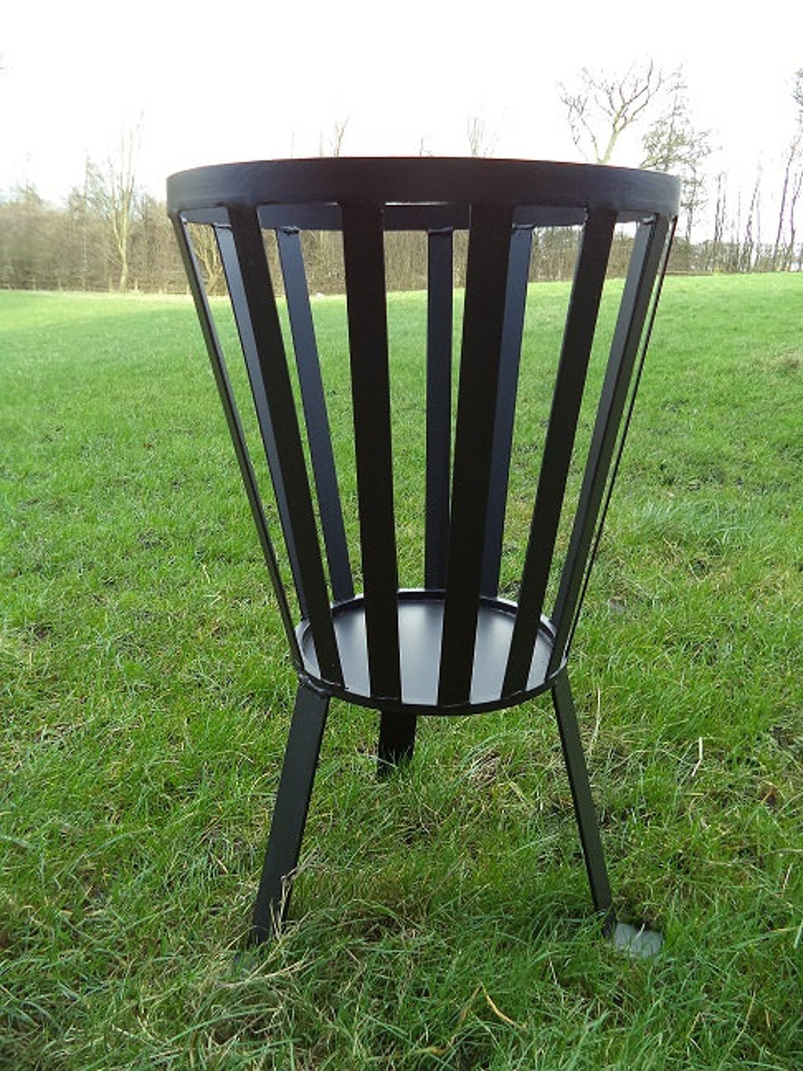 Large Handmade Bespoke Outdoor Brazier for Burning Wood or - Etsy Australia