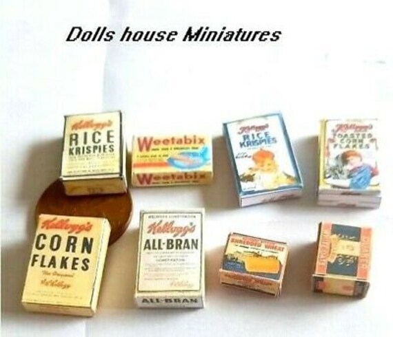 Set of Victorian Grocery Boxes | Etsy