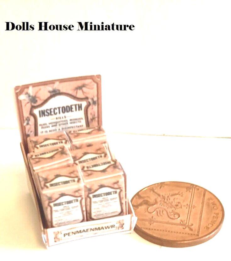 Various DOLLS House Miniature Counter Display Vintage Household - Etsy
