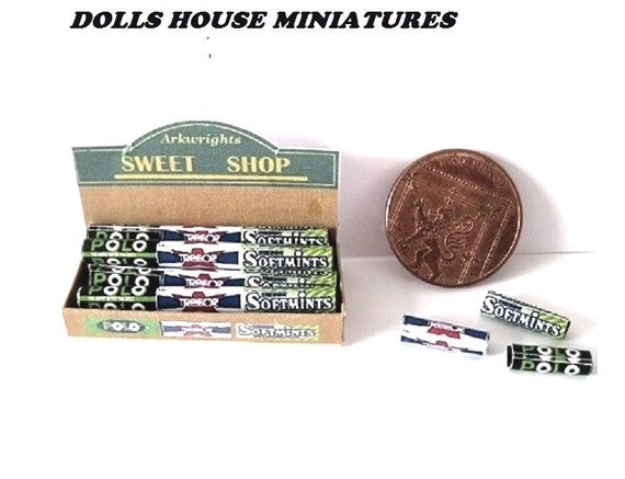 Miniature sweet shop display mints | Etsy