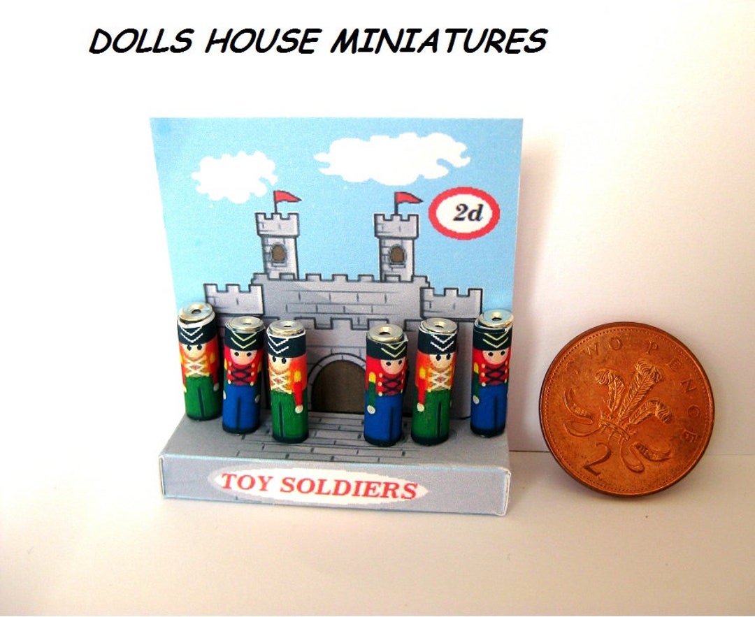 Dolls House Miniature Counter Display Soldiers - Etsy