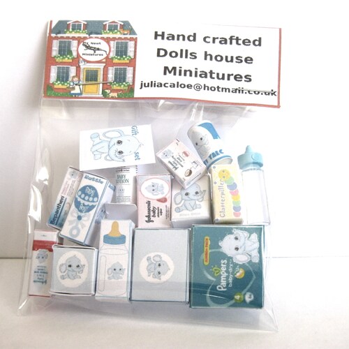 Miniature Baby Items PINK DUCK - Etsy