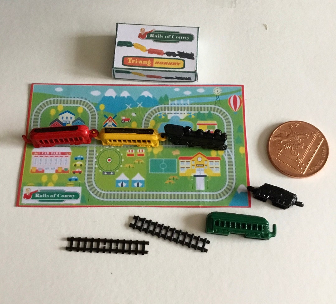 1/12th Scale Dolls House Train Set - Etsy