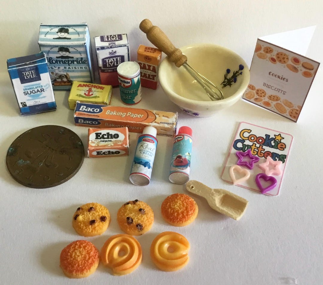 Miniature Baking Set - Etsy