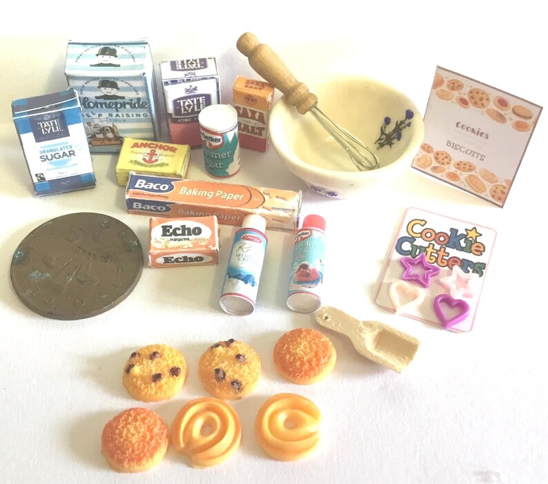 Miniature Baking Set - Etsy