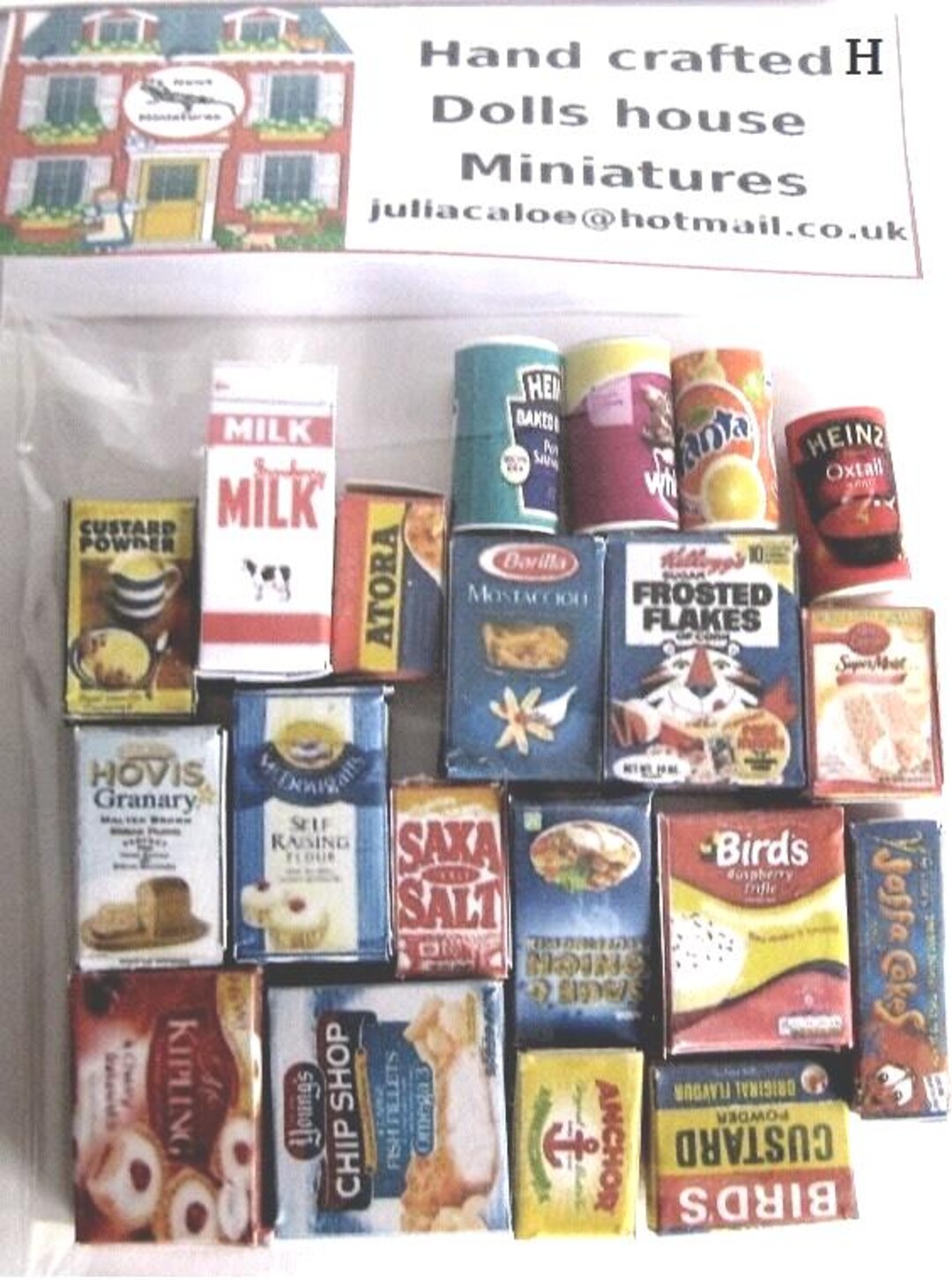 Set of Modern Style Grocery Boxes VARIOUS - Etsy