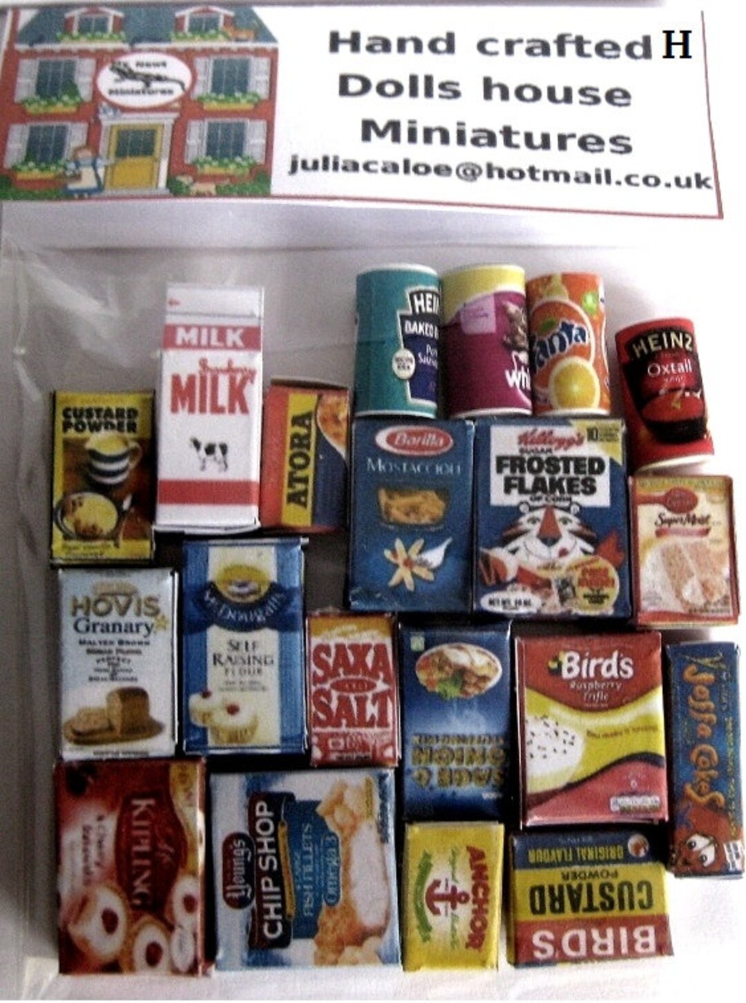 Set of Modern Style Grocery Boxes VARIOUS - Etsy