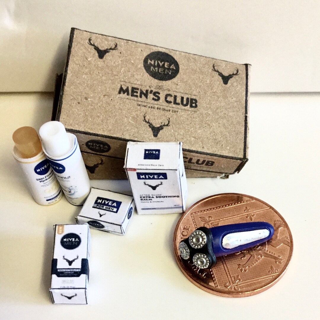 Gents Razor Gift Set Dolls House Miniature - Etsy