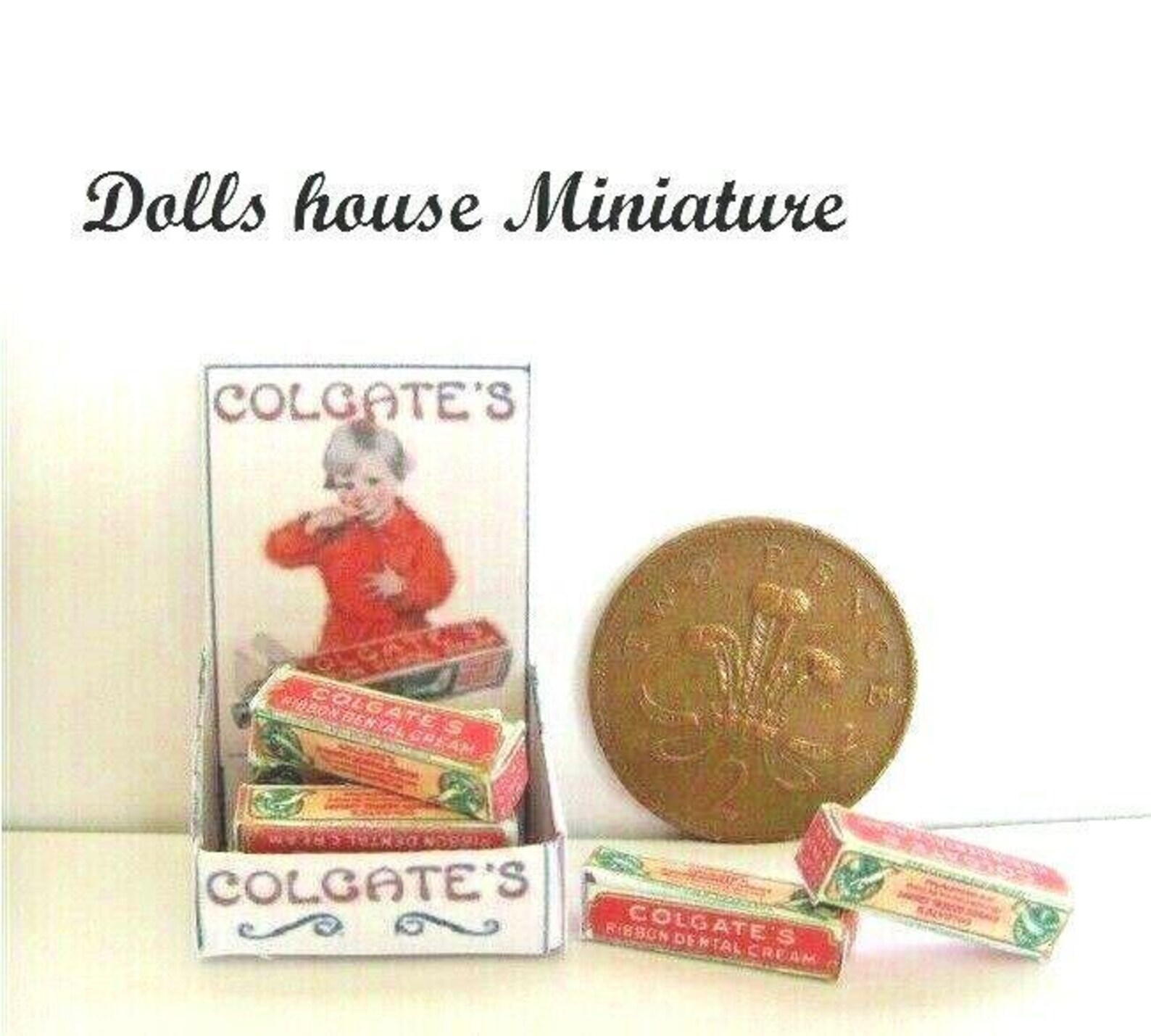 Various DOLLS House Miniature Counter Display Vintage Household - Etsy