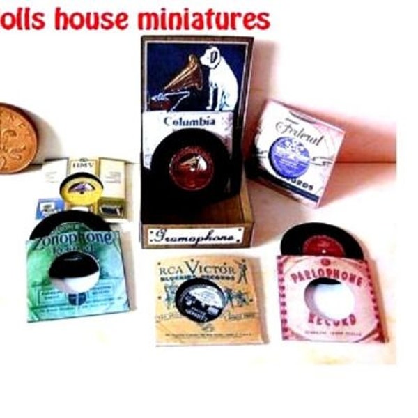Miniature Record Player - Etsy UK