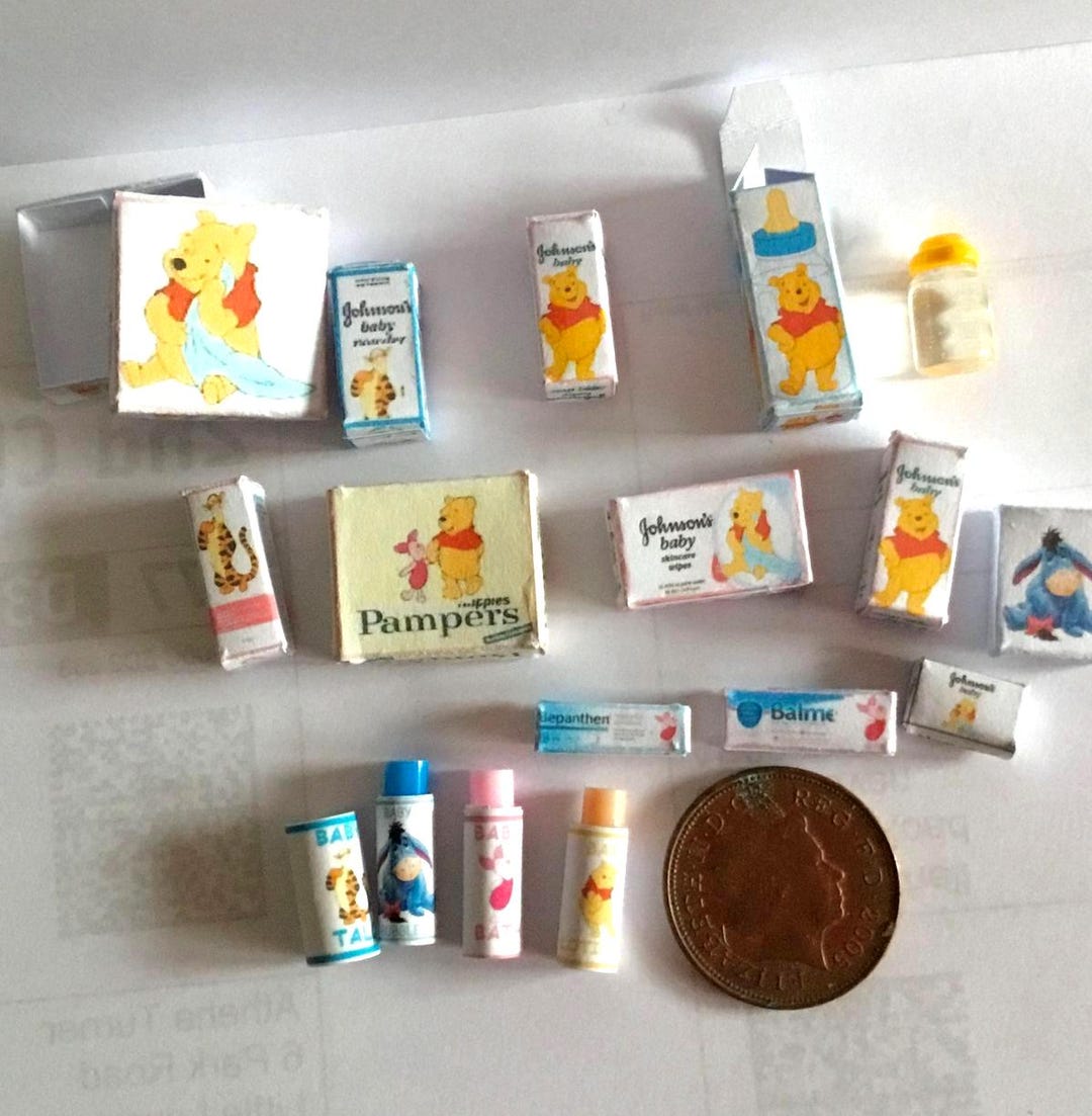 Miniature Winnie the Pooh Baby Items - Etsy