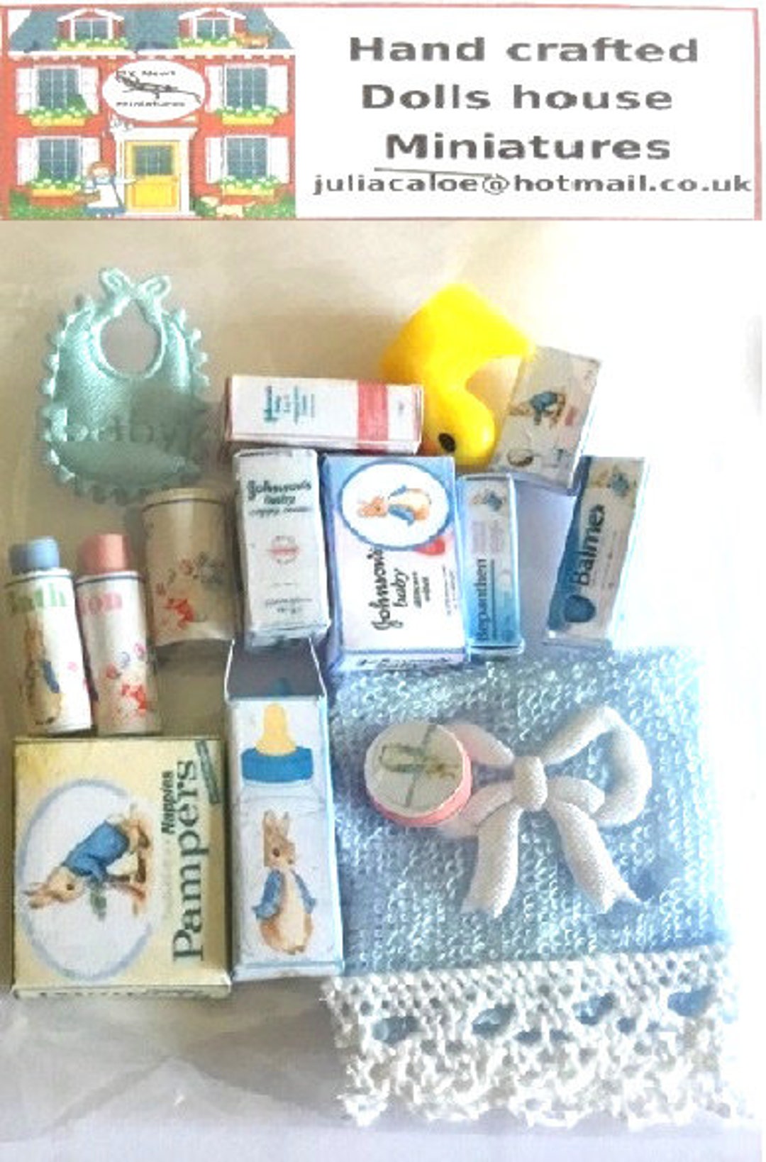 Miniature Peter Rabbit Baby Items - Etsy