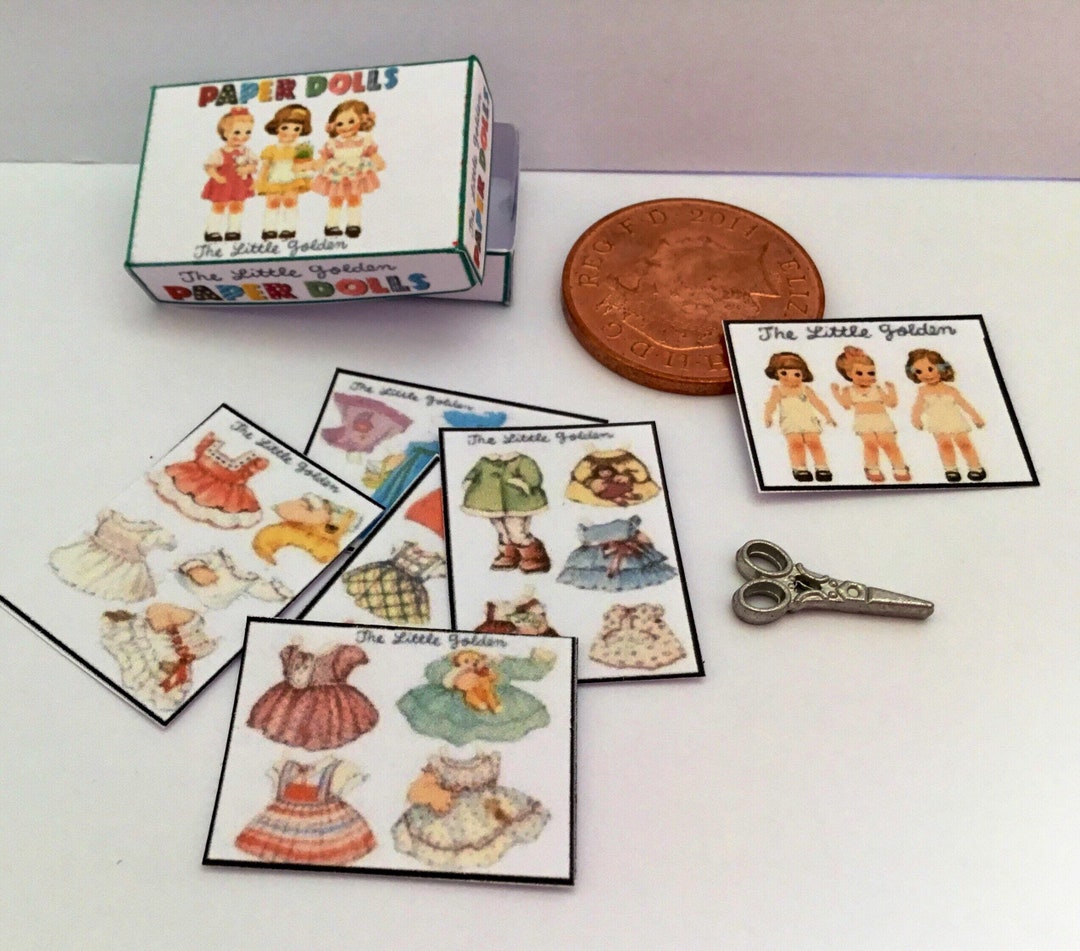 Cut Out Dolly Set - Etsy