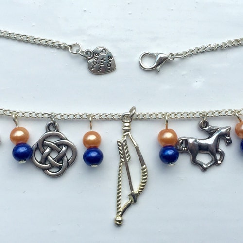 Merida Disney Princess Velvet Choker Necklace Disneybound | Etsy