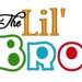 The Lil Little Bro Brother Applique. Instant Download Machine - Etsy