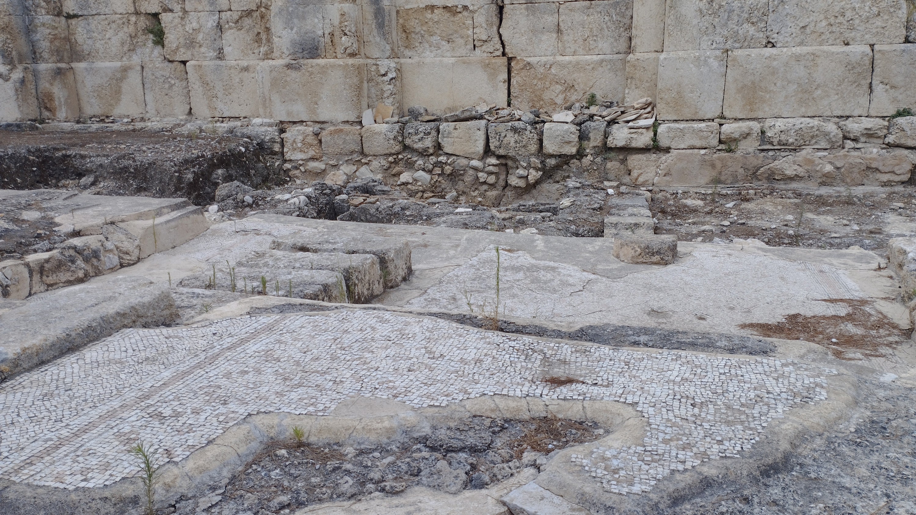 Emmaus Site Stone Fragment Where Jesus Appeared After His Death and ...