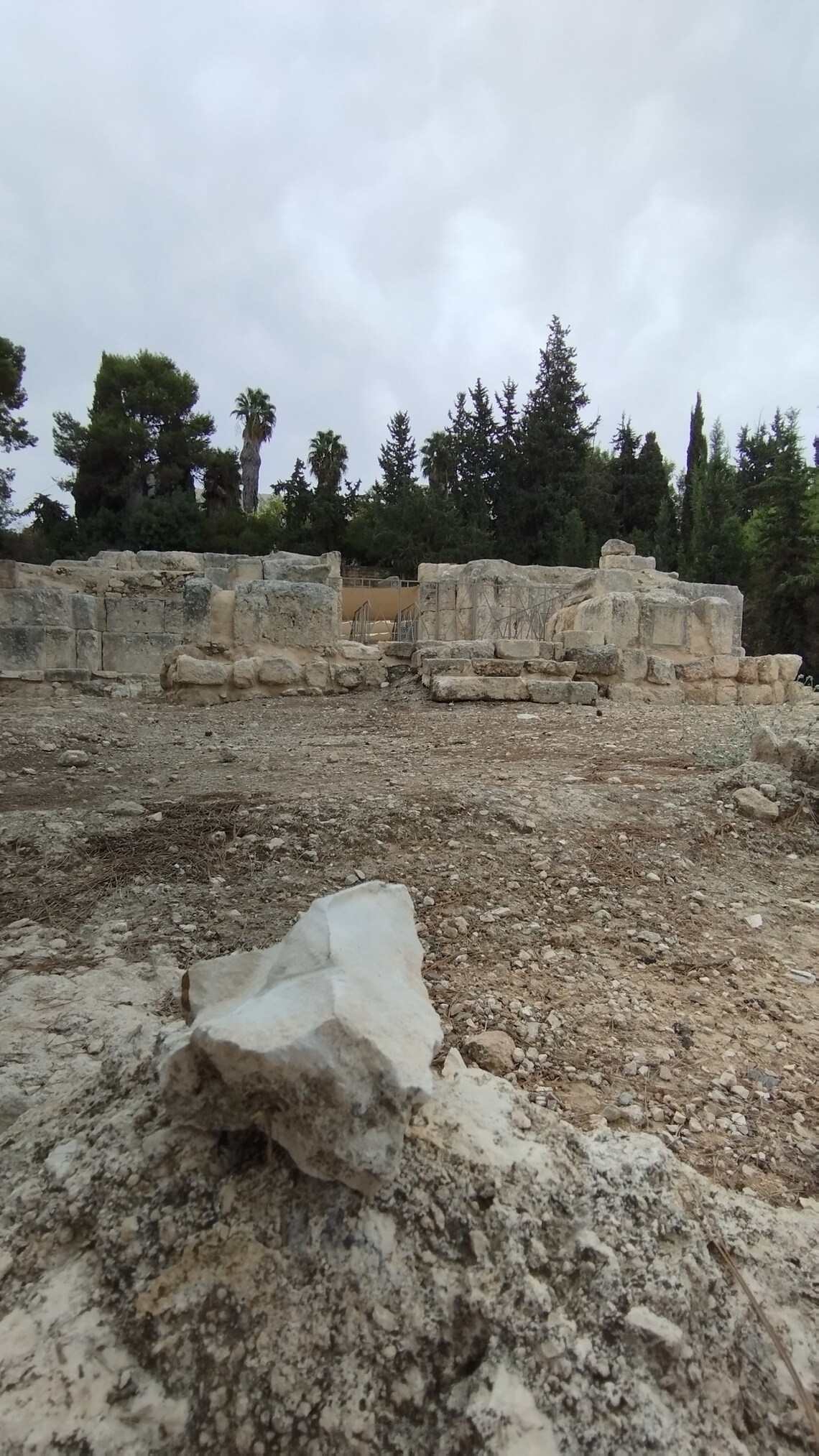 Emmaus Site Stone Fragment Where Jesus Appeared After His Death and ...