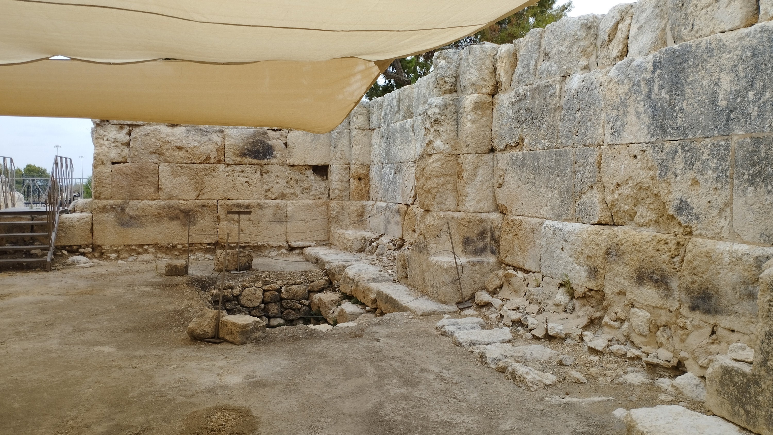 Emmaus Site Stone Fragment Where Jesus Appeared After His Death and ...