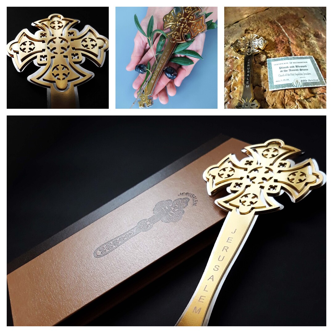 Hand Cross From the Holy Land Jerusalem - Etsy