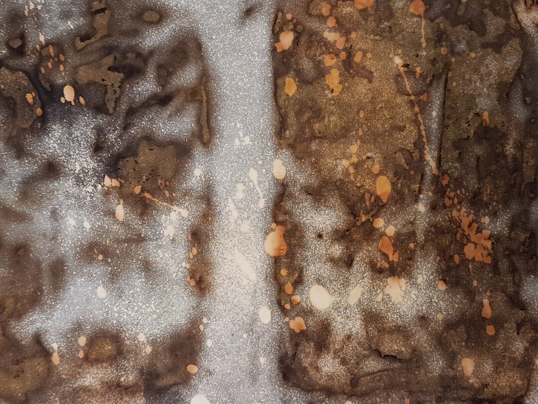 38 X 28 Cm Rust Dyed Rusty Cloth Slow Eco Dyeing Natural Dye Organic ...