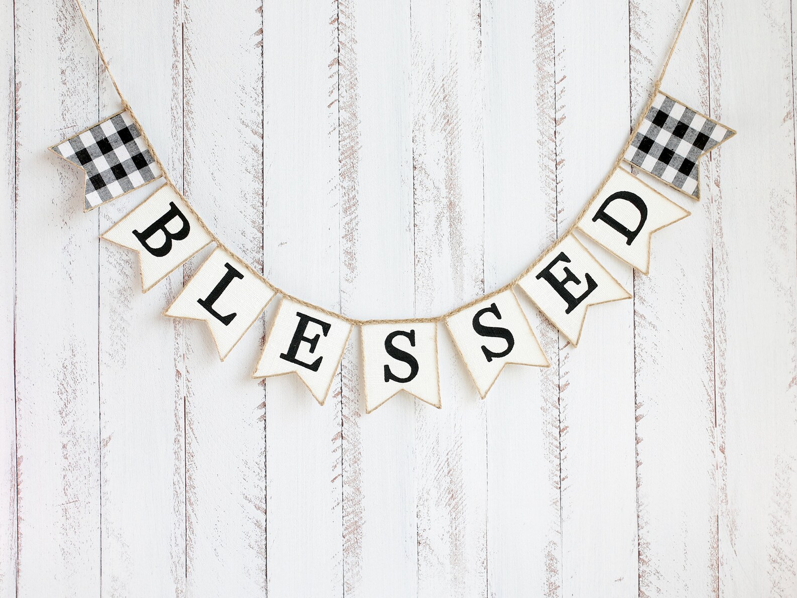 Blessed Banner Blessed Garland Thanksgiving Decoration - Etsy