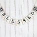 Blessed Banner Blessed Garland Thanksgiving Decoration | Etsy