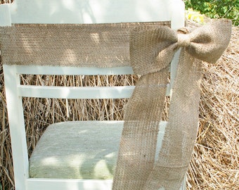 Burlap Chair Sash | Etsy