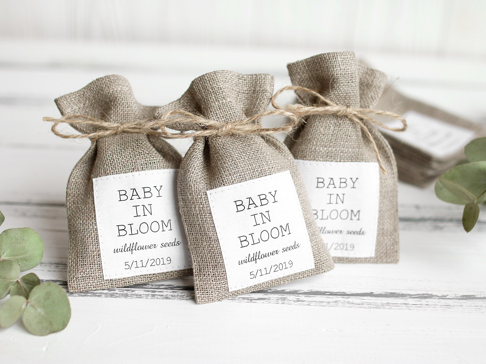 Linen Jewelry Packaging Pouch, Wedding Favor Bags, Customizable Logo ...
